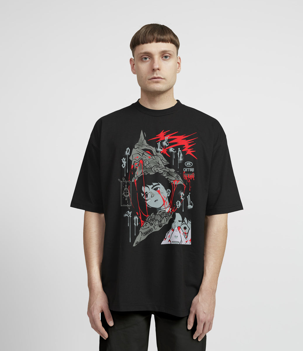 Shook Anime Graphic T-Shirt – Catori Clothing